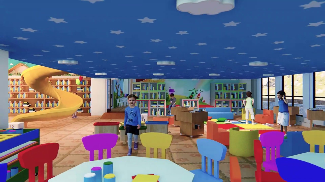 Interior Animation of Proposed Construction Building of NNL - YouTube