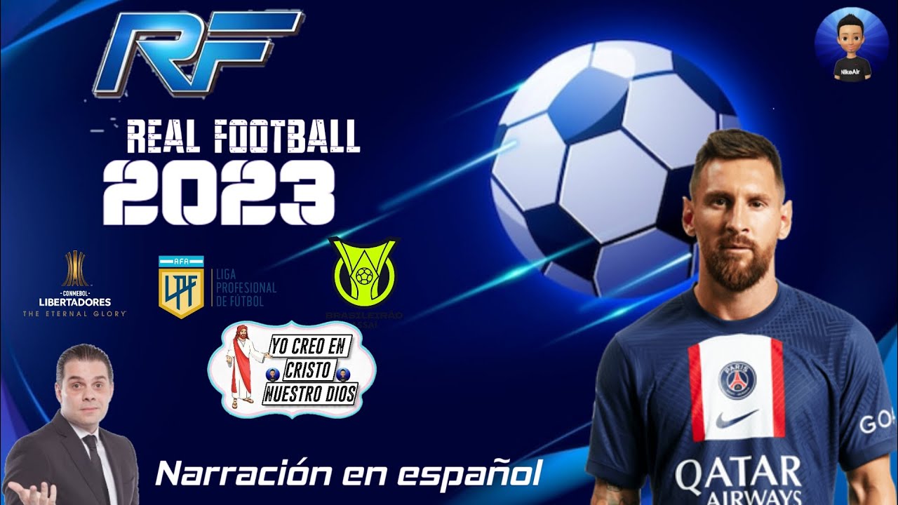 Nuevo Mod 😮😮😮 Real Football 2023 Con Narración Español 😯😯 - YouTube