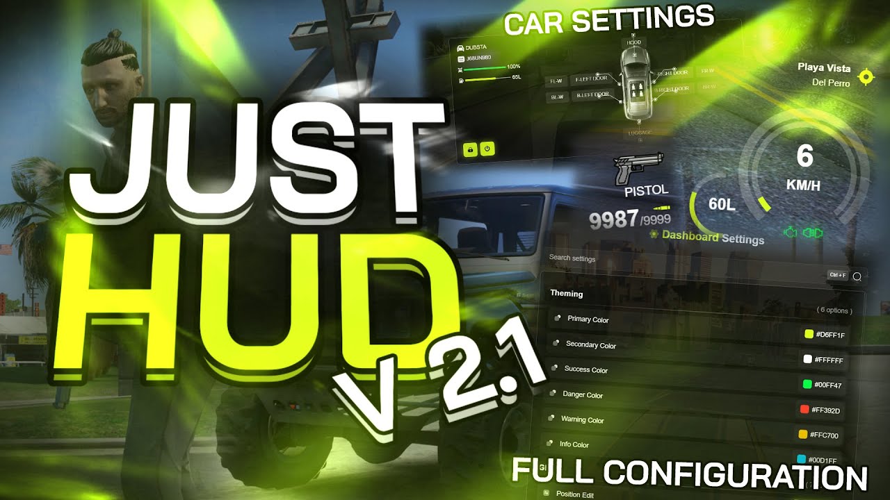 JustScripts | Just HUD | The best FiveM Hud in best price? - YouTube