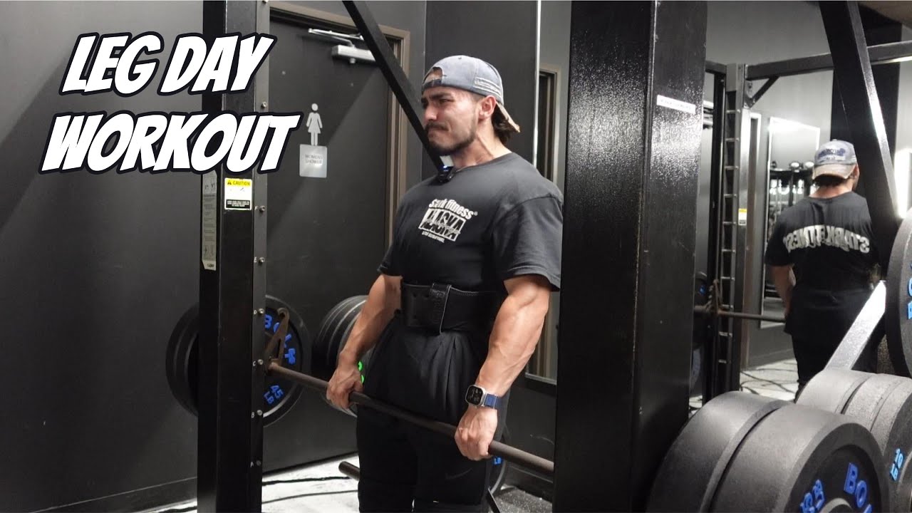 LEG DAY WORKOUT | TREE TRUNKS - YouTube