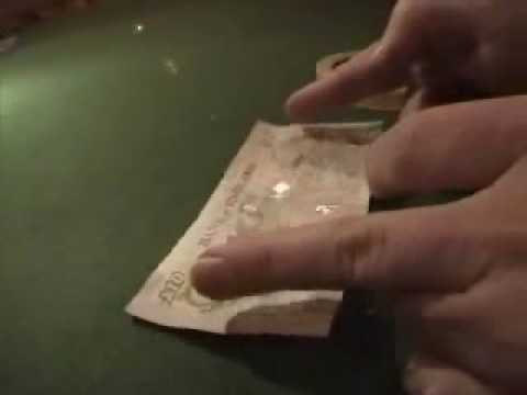 Floating Note Trick - (How To Do It) - YouTube