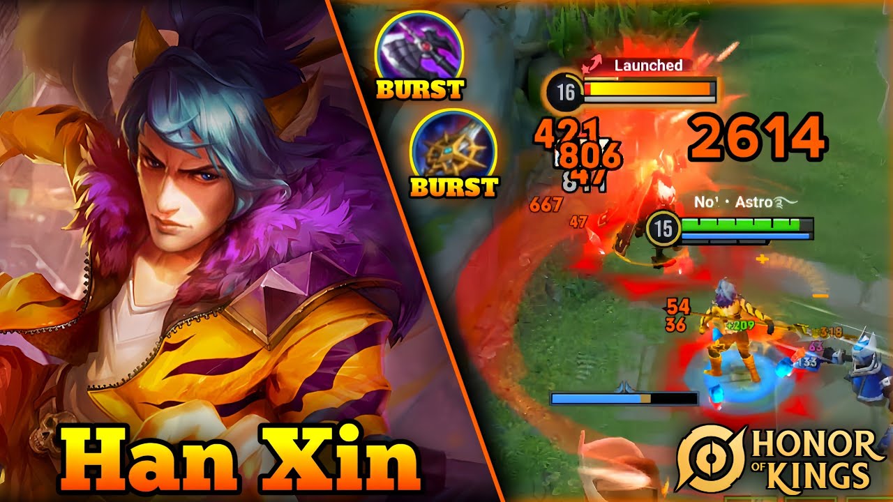 Unstoppable Han Xin With Insane Damage Build That Shreds Enemies ...