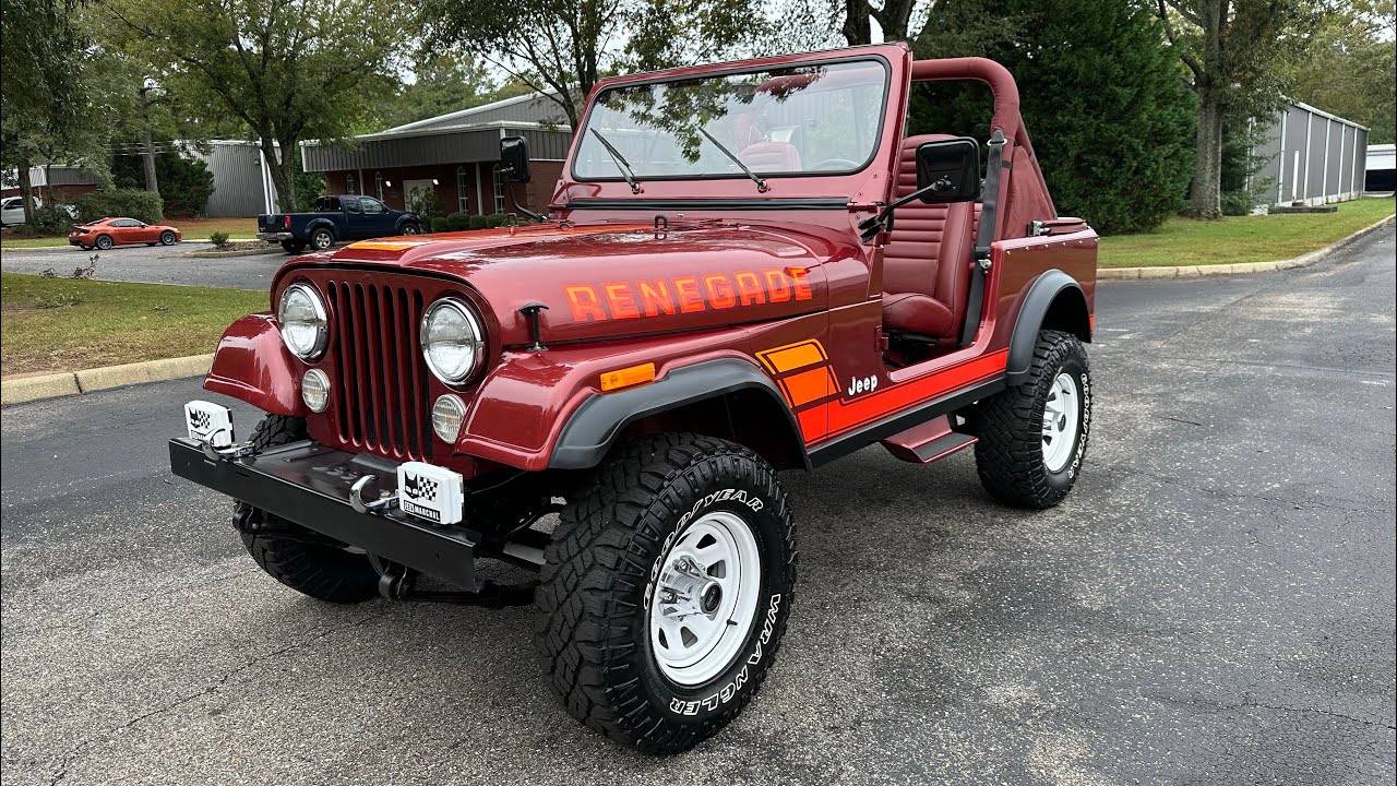 1984 Jeep CJ7 Renegade - YouTube