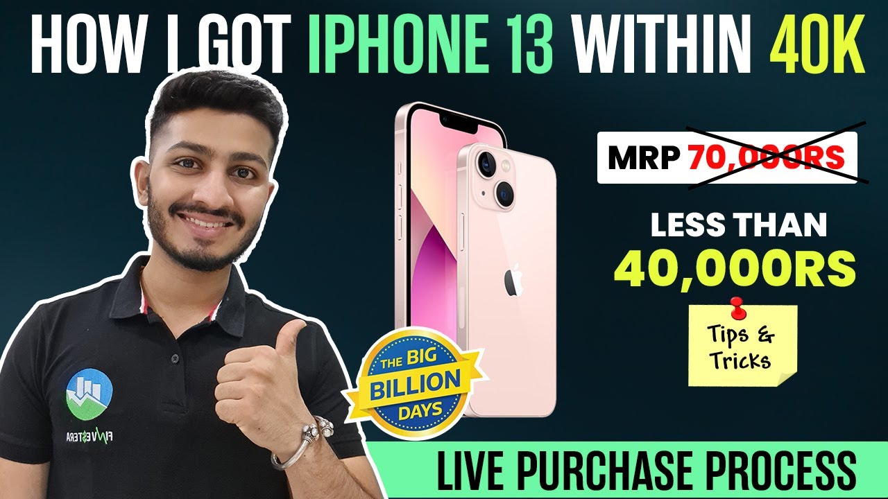 iPhone 13 in less than 40k | Tips & Tricks | Live Process | Finvestera ...