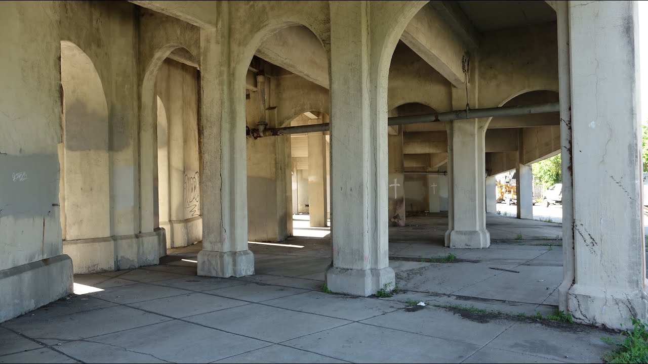 Boring Historic Cincinnati Bridge is Demolished, The Brighton Approach ...