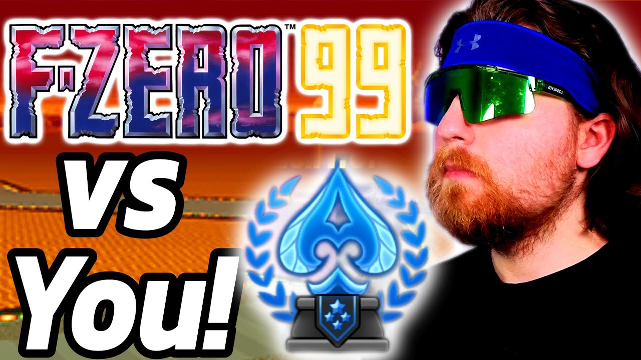 🔴 F-ZERO is NOT DEAD!! Playing NEW F-Zero 99 Tracks vs YOU! - YouTube