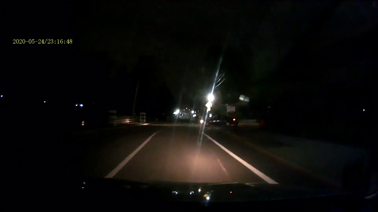Stop sign runner - YouTube
