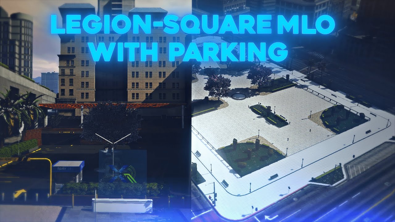 Introducing XR LEGION SQUARE MLO And Legion PARKING for FiveM By XR ...