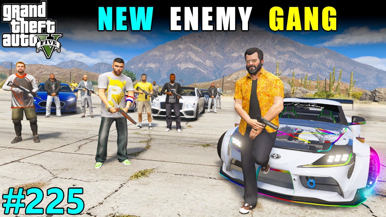NEW ENEMY GANG BIG MYSTERY 😱 | GTA 5 GAMEPLAY #225 - YouTube