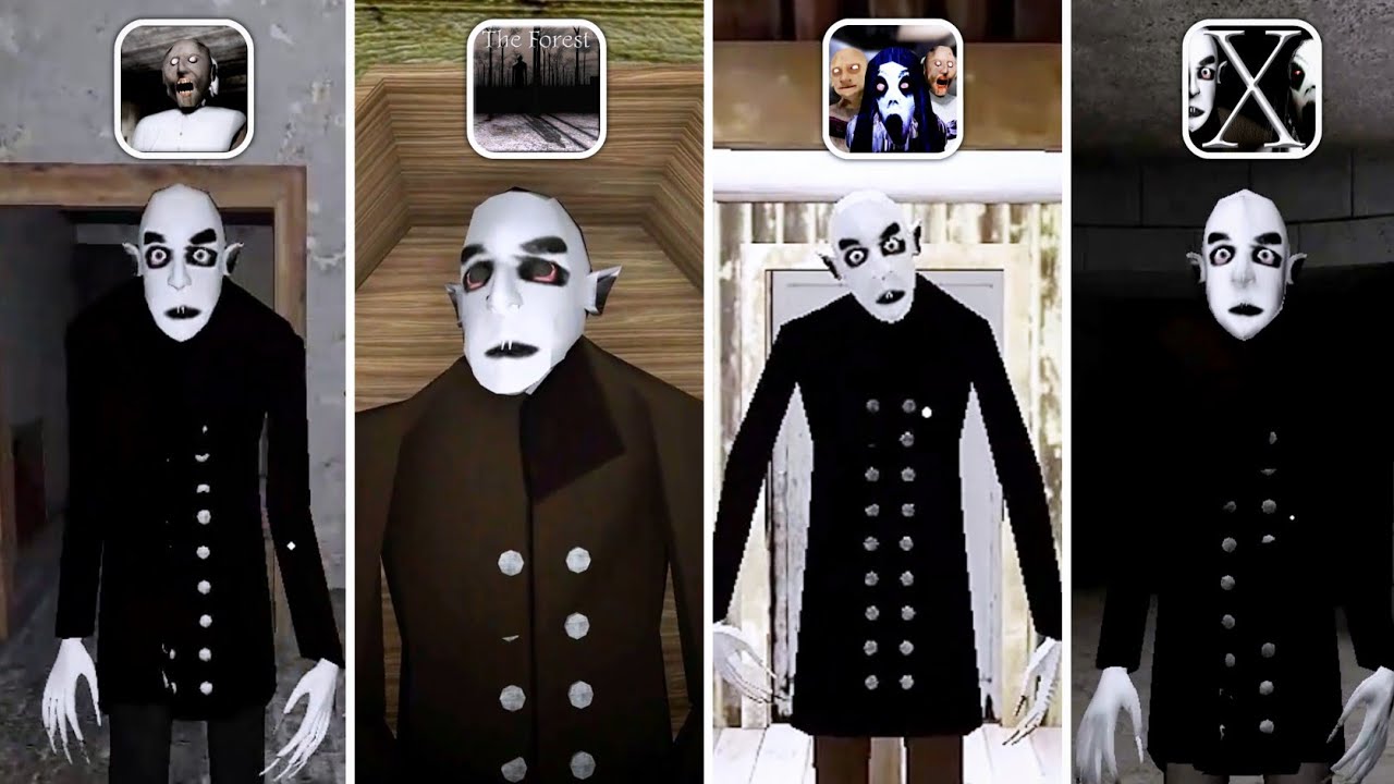 Nosferatu Inside House In DVloper All Games Full Gameplay | Slendrina ...