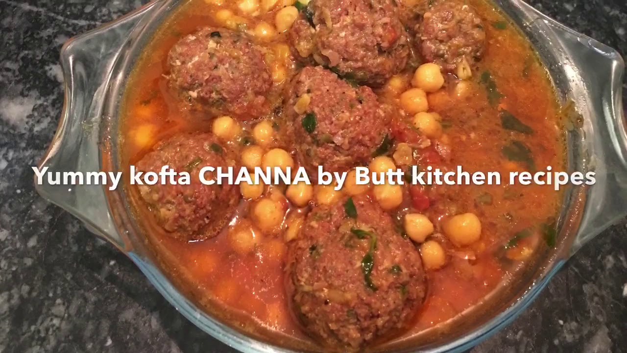 Delicious channa kofta(beef mince kofta in chickpeas) | kofta channa ...