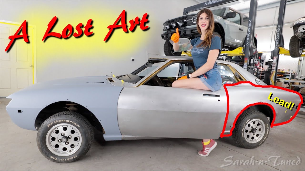 Old School Lead & Body Work! // Toyota Celica V8 Swap - YouTube