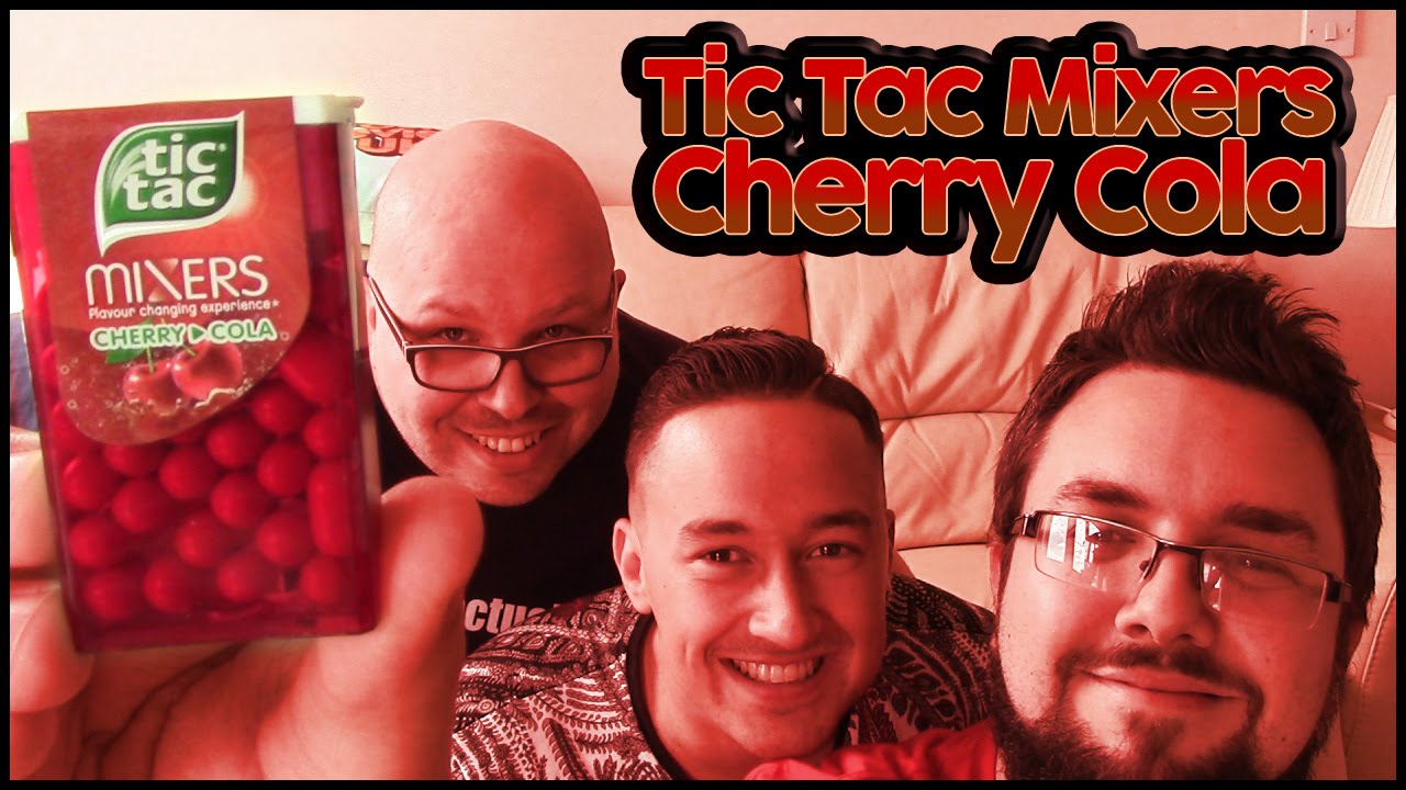 Tic Tac Mixers Cherry Cola Review - YouTube