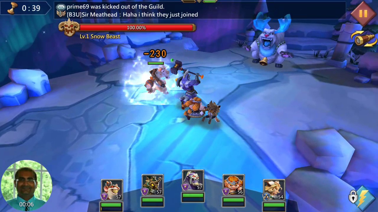 Lord Mobile - Monster Hunt (Snow Beast) - YouTube