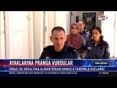 Ayaklarına pranga vurdular