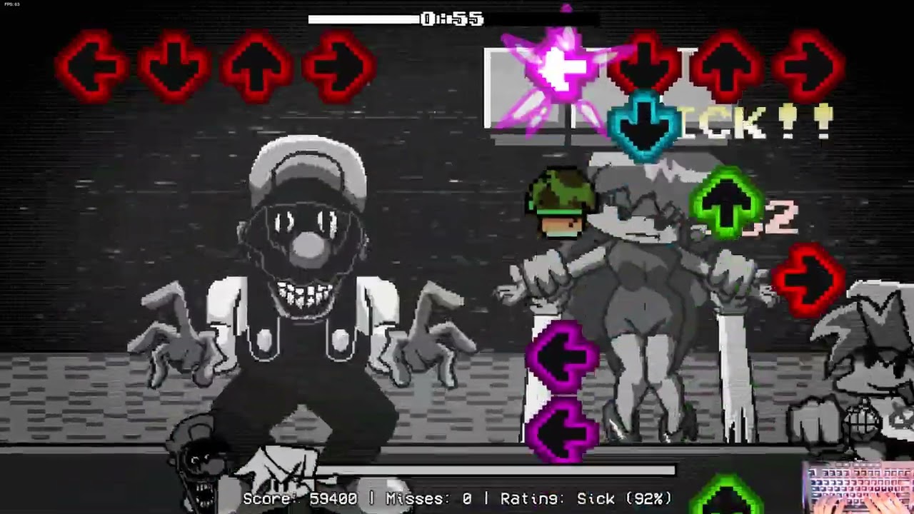 FNF Mario Madness - Golden Land (FC) (4k) - YouTube