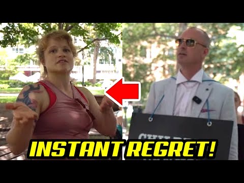 WOKE Liberal Gets TRIGGERED When She Hears This! - YouTube