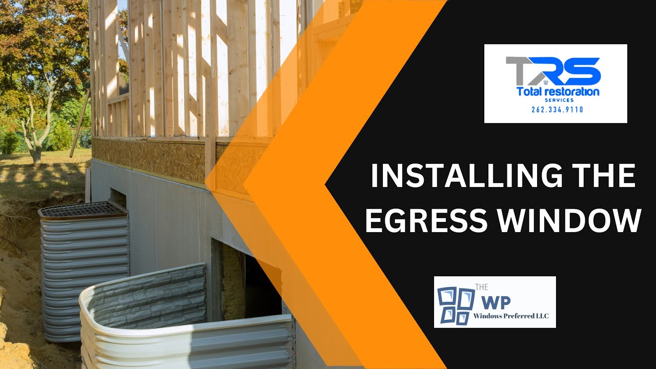 Install Egress Window Like a Pro! - YouTube