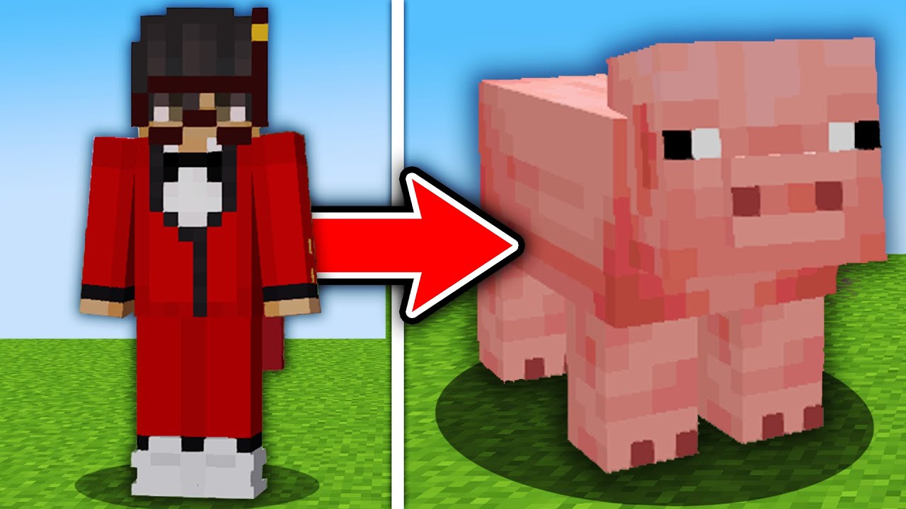 I Pranked My Friend With the Morphing Mod (Minecraft) - YouTube