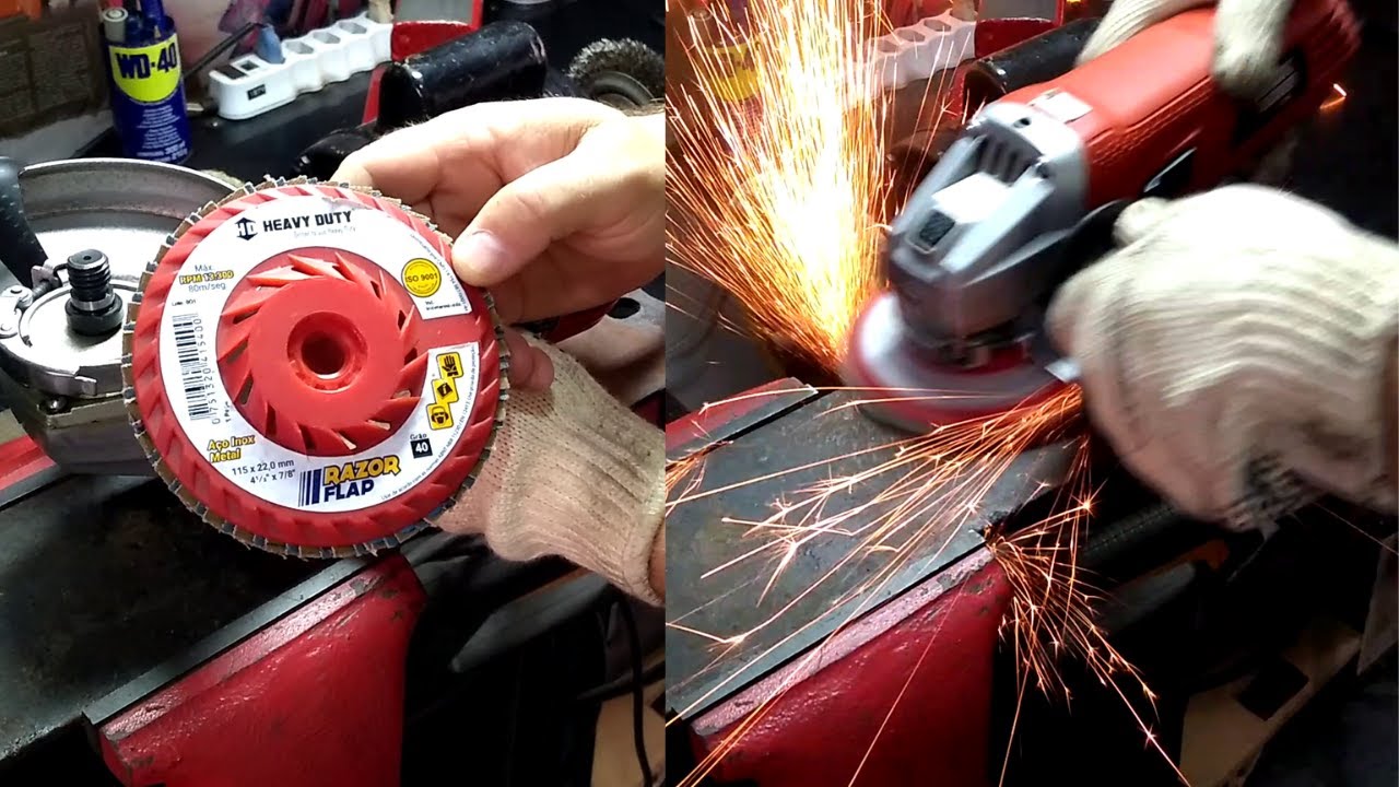 Disco Razor Flap da Heavy Duty - Testei na Garagem - YouTube