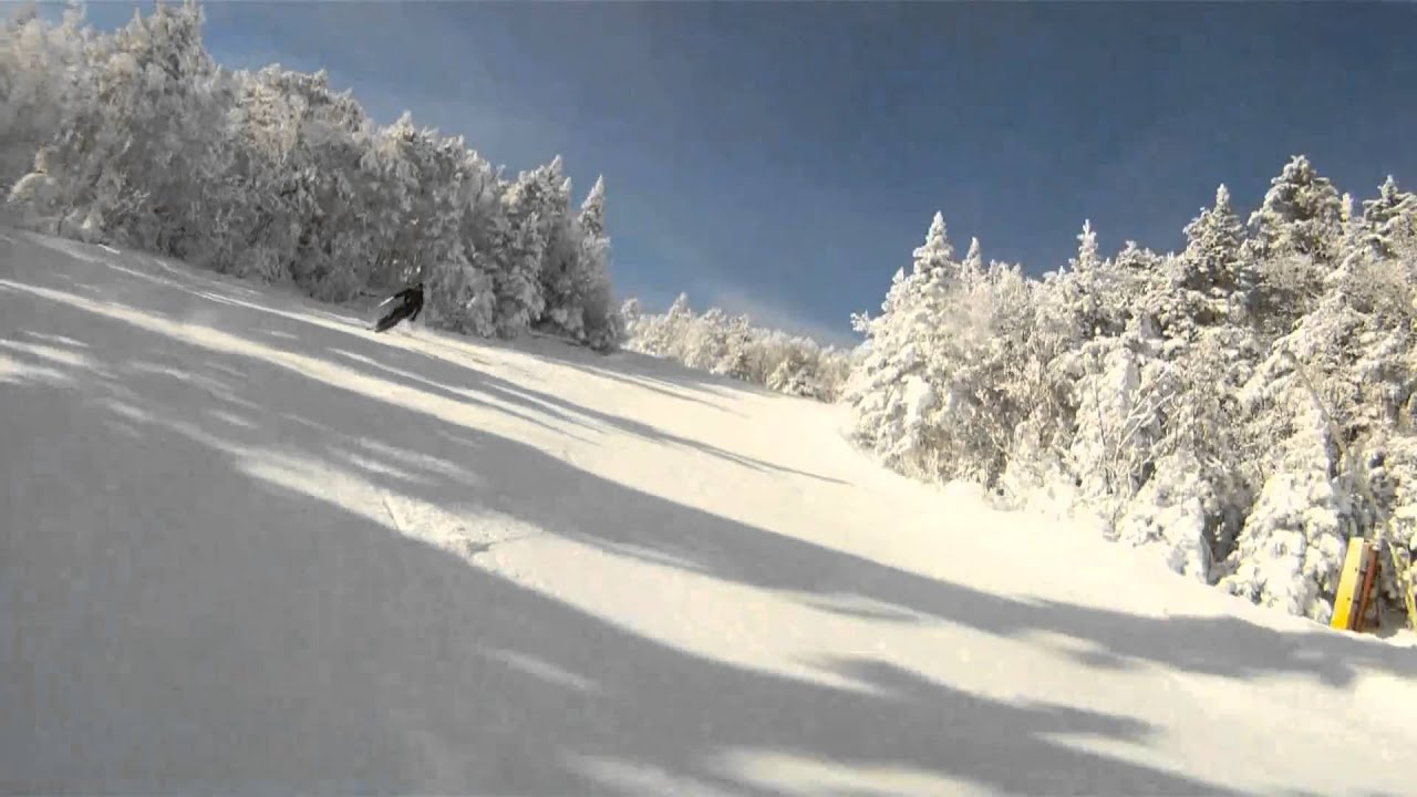 Christmas Eve @ Stratton VT Groomed 12.24.10 - YouTube