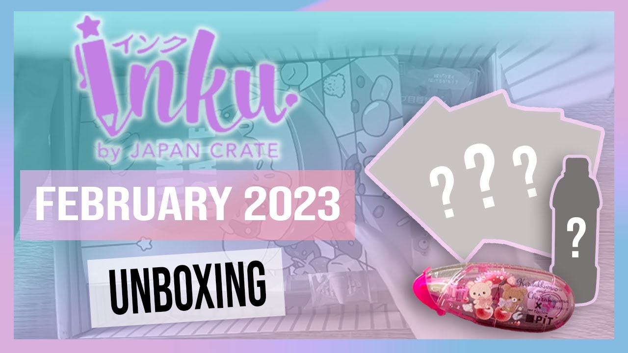 Unboxing & Review of the Inku Crate from Japan Crate - YouTube