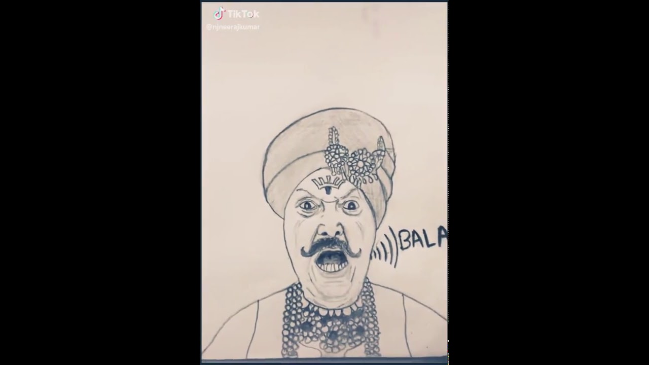 Bala bala sketches by ; Vikhyat the dancing $tar - YouTube