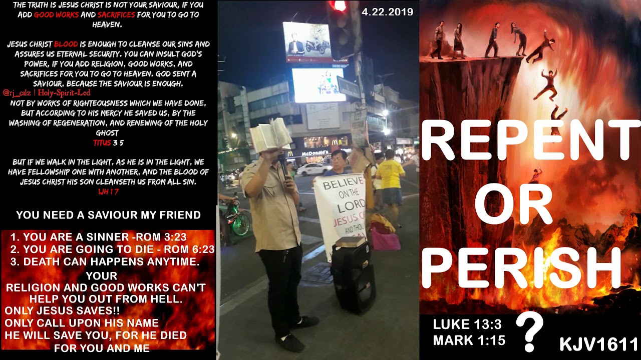 STREET GOSPEL PREACHING @METRO COLON, CEBU. - 4.22.19 - YouTube