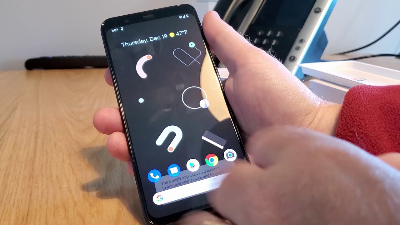 Google Pixel 4xl Basic Functions Sprint - YouTube