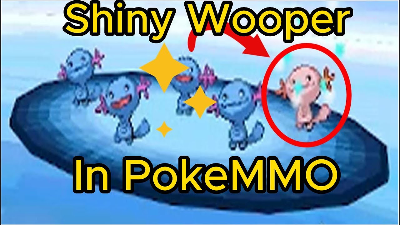 Shiny Wooper in PokeMMO! - YouTube