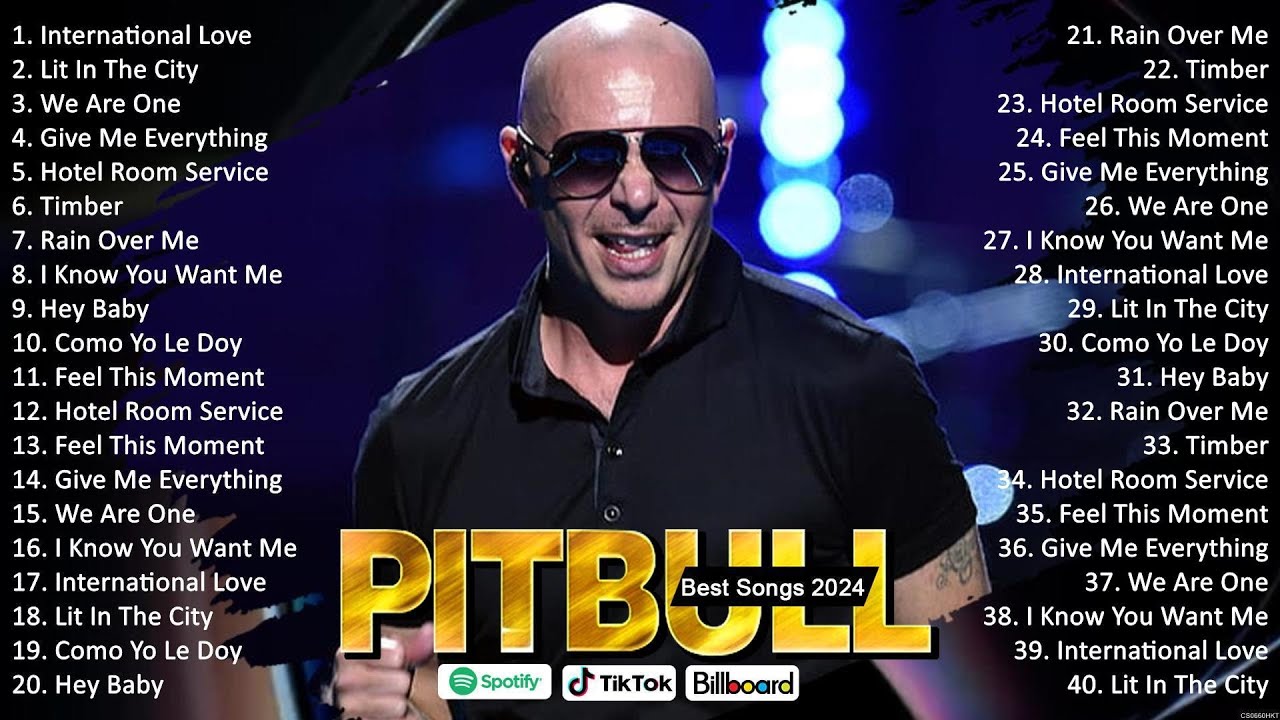Pitbull ultimate collection || Pitbull Greatest Hits Full Album 2024 ...
