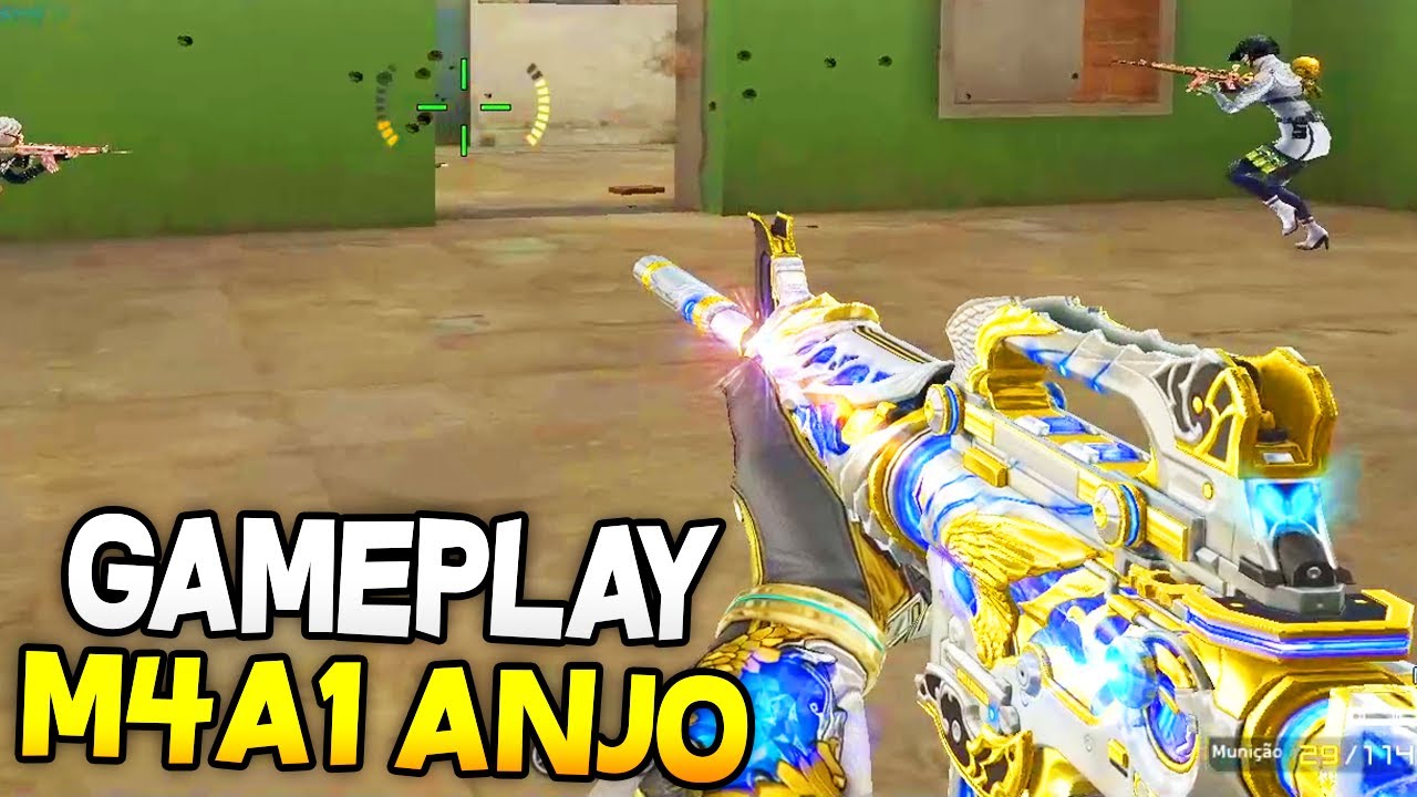 GAMEPLAY RÁPIDA DA M4A1 ANJO VIP E USP DEIMOS! (CROSSFIRE BR) - YouTube