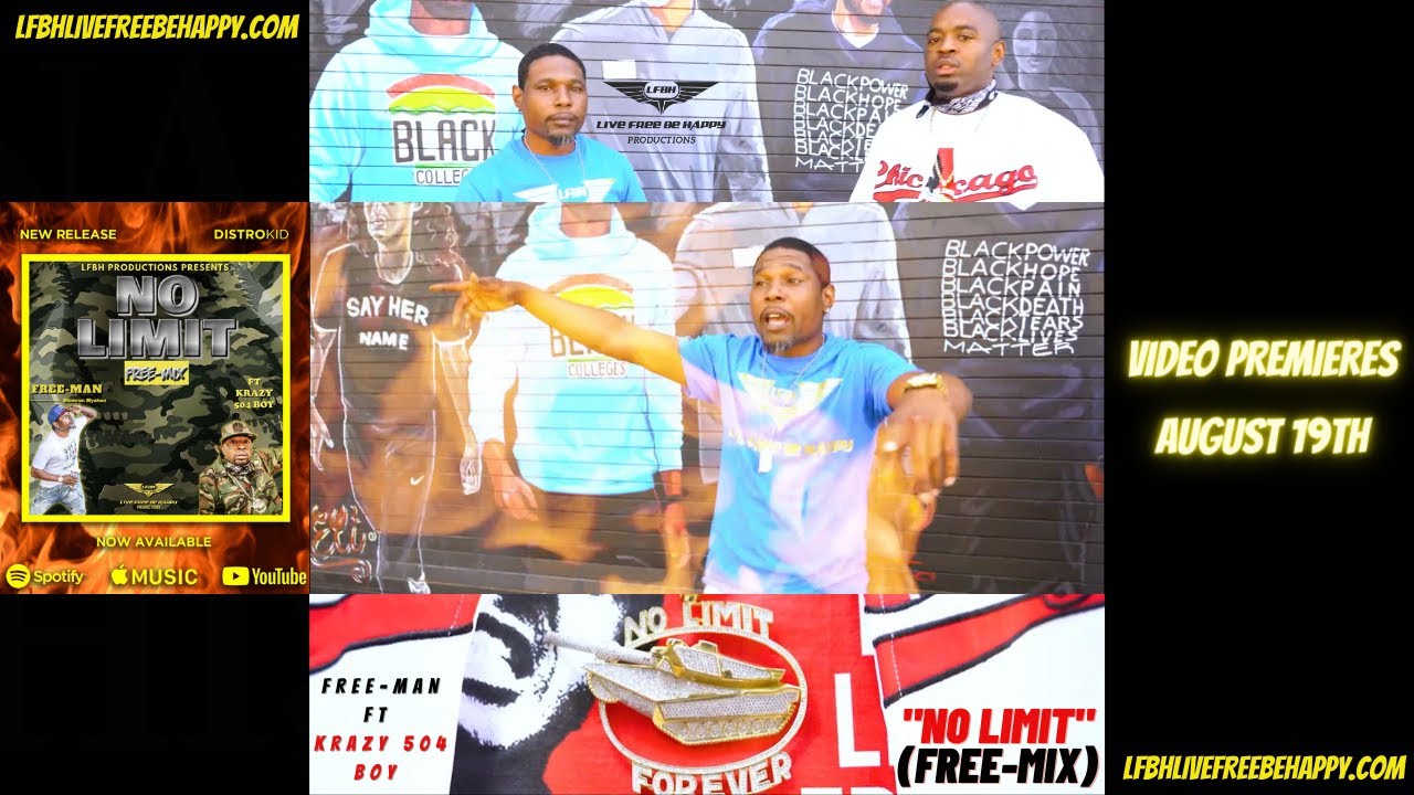 FREE-MAN_ "NO LIMIT" (FREE-MIX)_FT KRAZY 504 BOY(OFFICIAL VIDEO) # ...