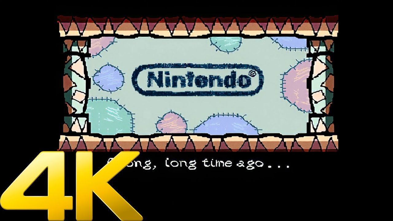Super Mario World 2: Yoshi's Island Intro 4K HD Remastered 2160p - YouTube