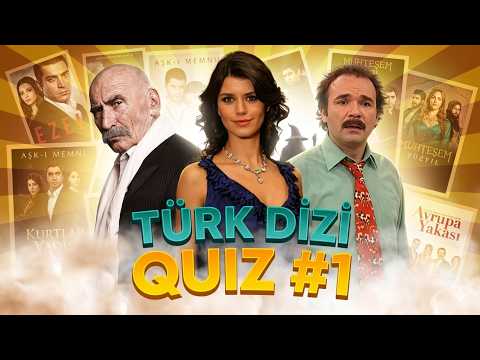 TÜRK DİZİ QUİZ #1 📺🍿 | Gerçek Bir Dizi Canavarı mısın? 🔥