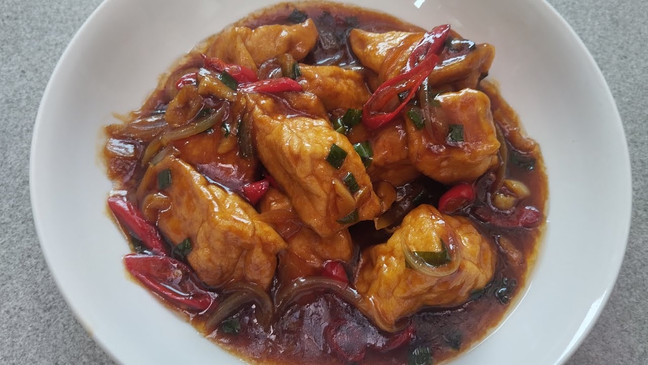 Menu Sehari-hari || Masak Tahu Yang Simple dan Enak - YouTube