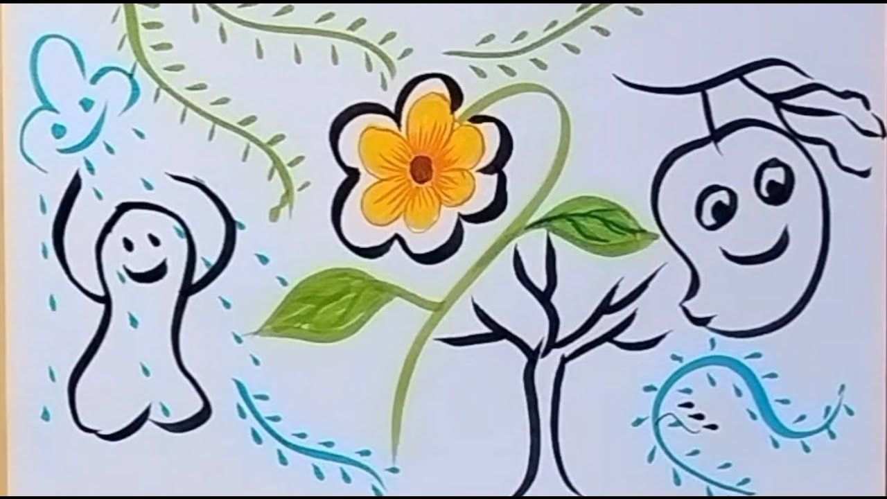 Random Doodle Drawing for Fun | Relax and Get Creative! - YouTube