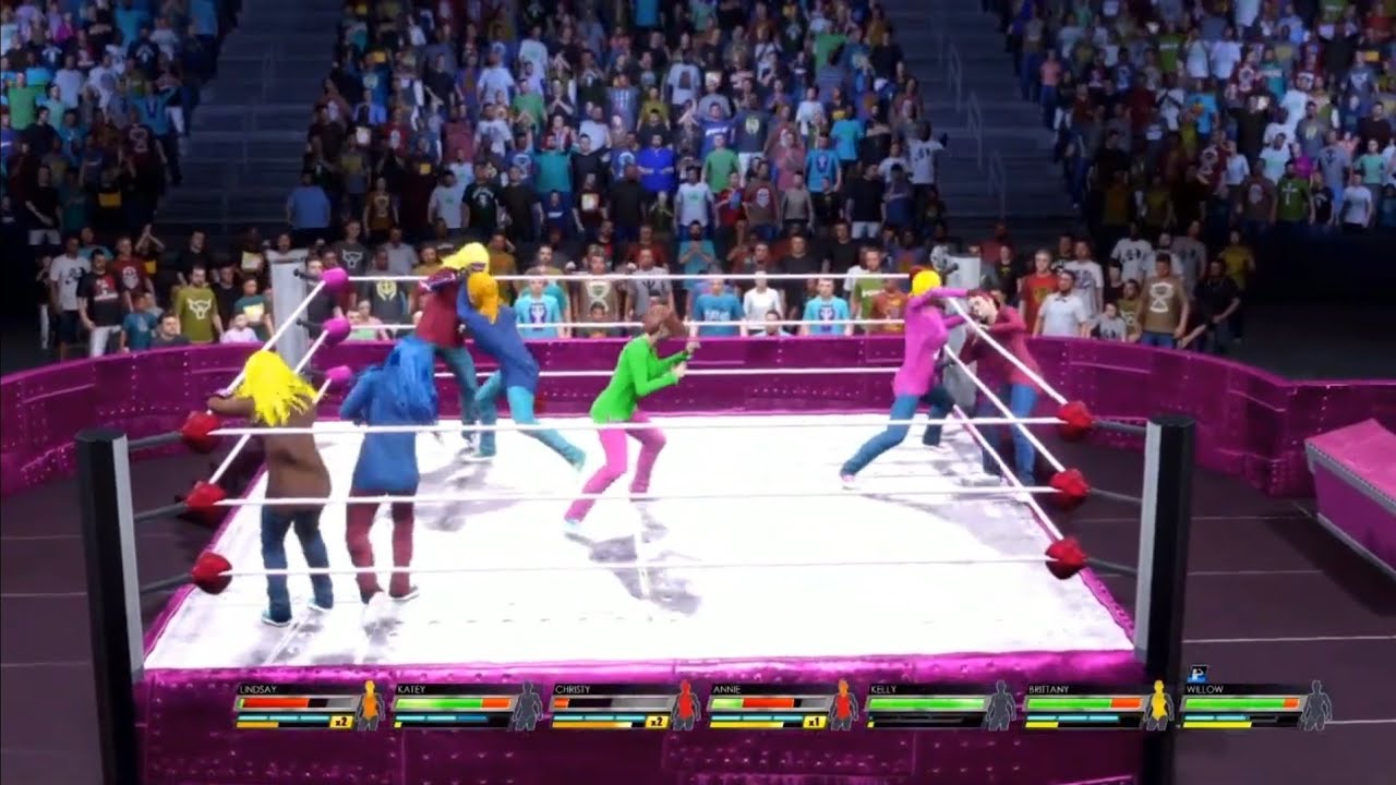 WWE 2K22 CAWS 30-Woman Royal Rumble Match 15 - YouTube
