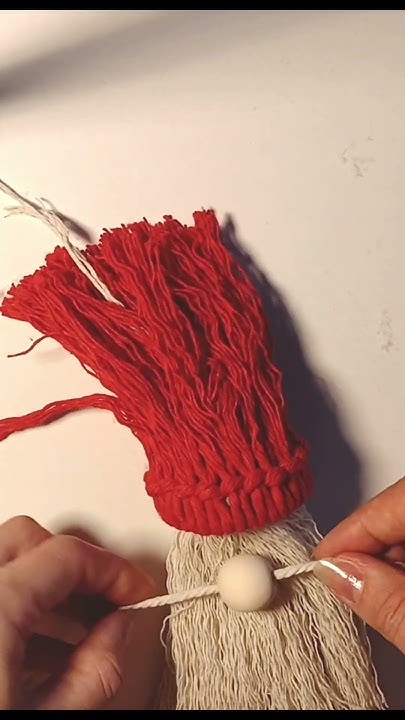 Macrame tutorial for beginners - gnome #macrame #doll #diy #handmade #tutorialmacrame - YouTube