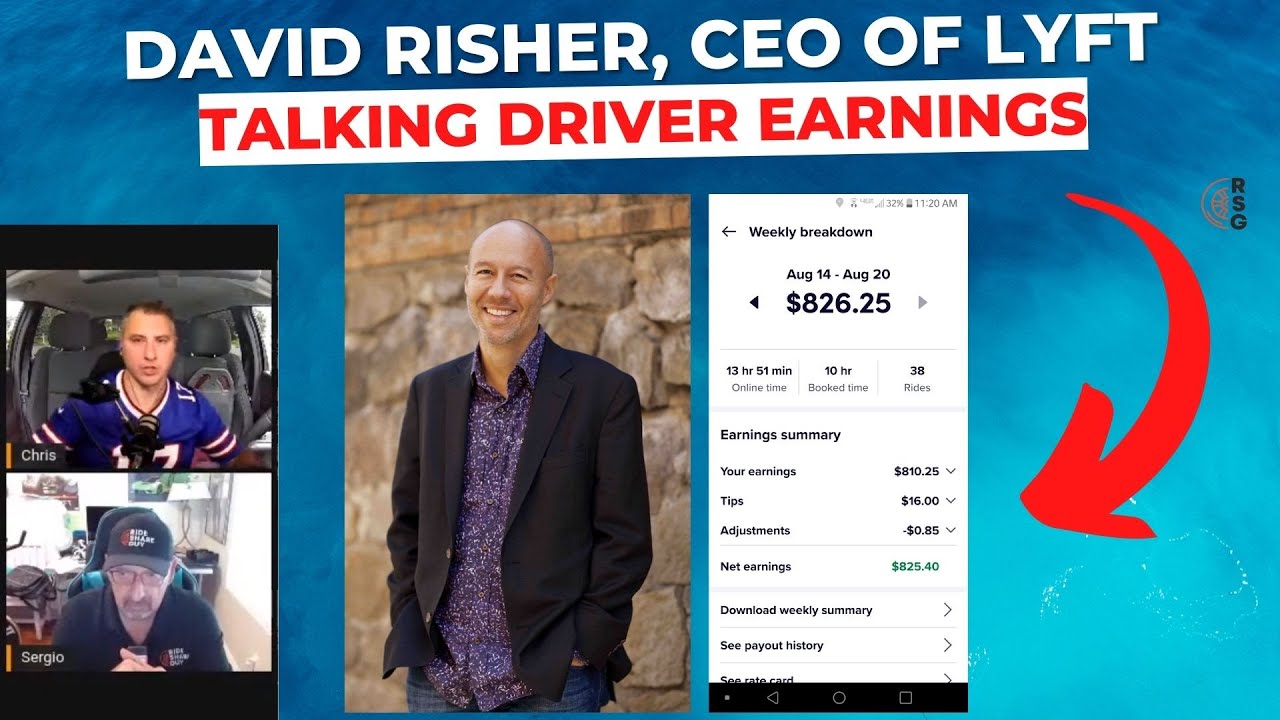 David Risher, CEO of Lyft On Driver Earnings - YouTube