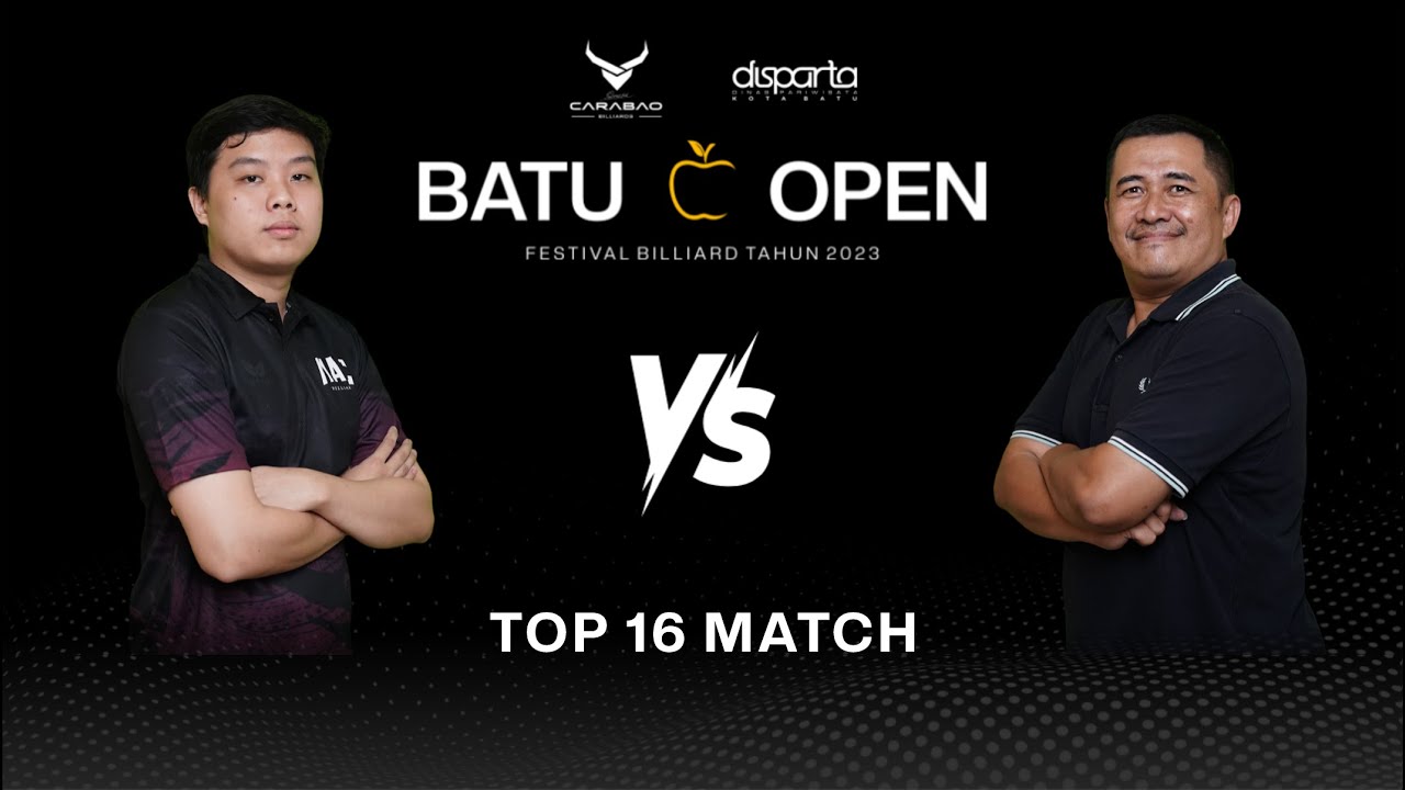 MICHAEL - MAC VS JOHAN DEWA - INFINITY | BATU OPEN FESTIVAL BILLIARD KOTA BATU 2023 | TOP 16 ...