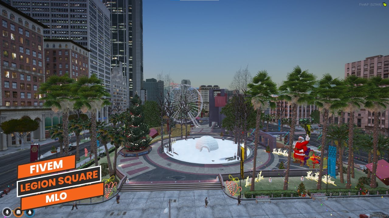 Fivem legion square mlo | Fivem Mods | Interior & map for Roleplay ...