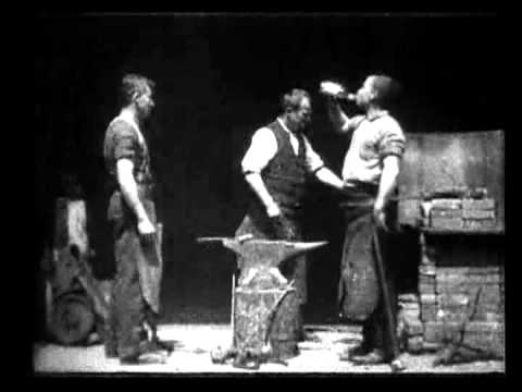 "Blacksmithing Scene" (1893) - YouTube