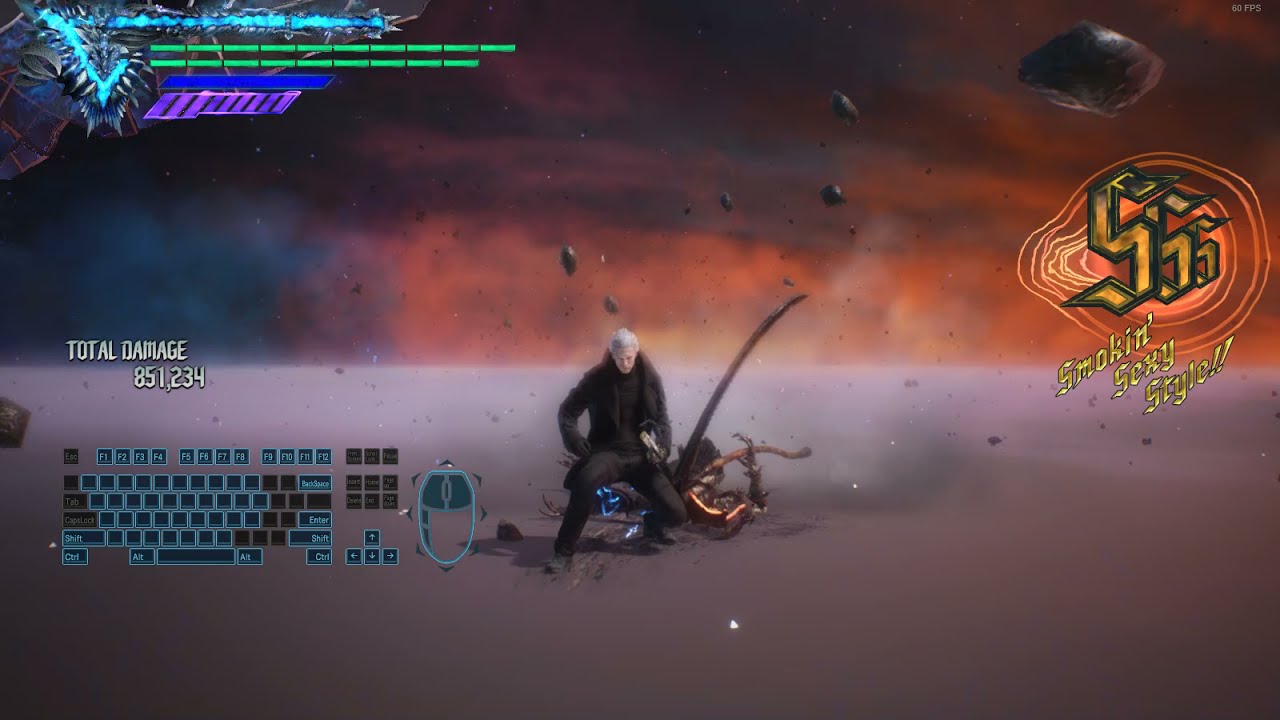 DMC5 Vergil Doppelganger Combo 12 - YouTube