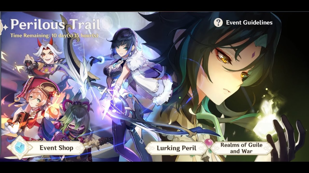 Genshin Impact- Perilous Trail Rewards -Satisfying Moments- Fading ...