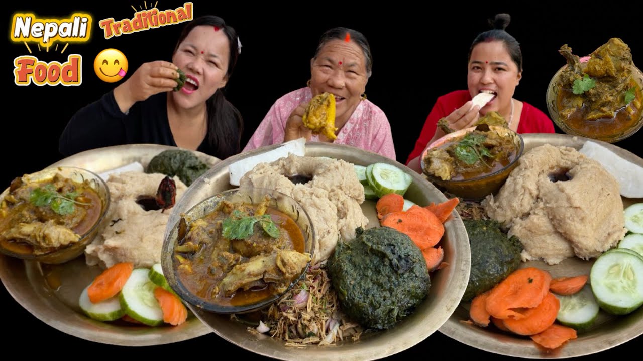 DIDHO SISNU LOCAL KUKHURA KO MASU SINKI KO ACHAR EATING CHALLENGE ...