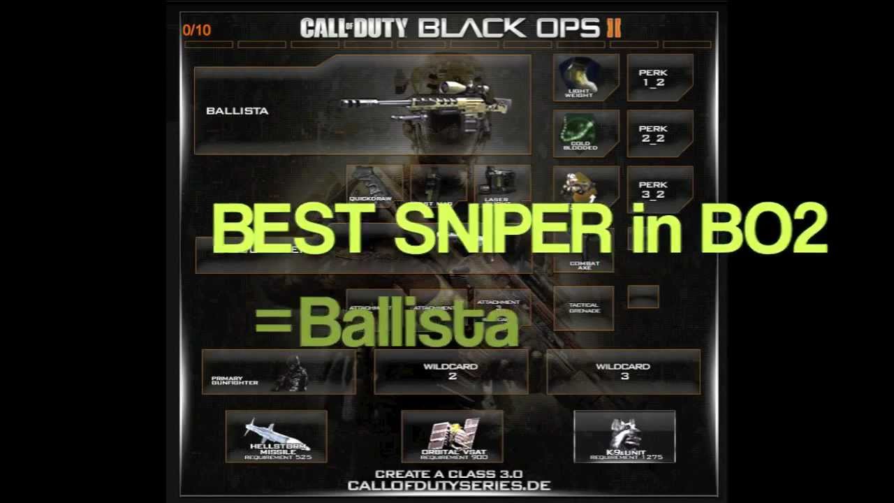 ADD my PSN | BLACK OPS 2: Best SNIPER class - YouTube