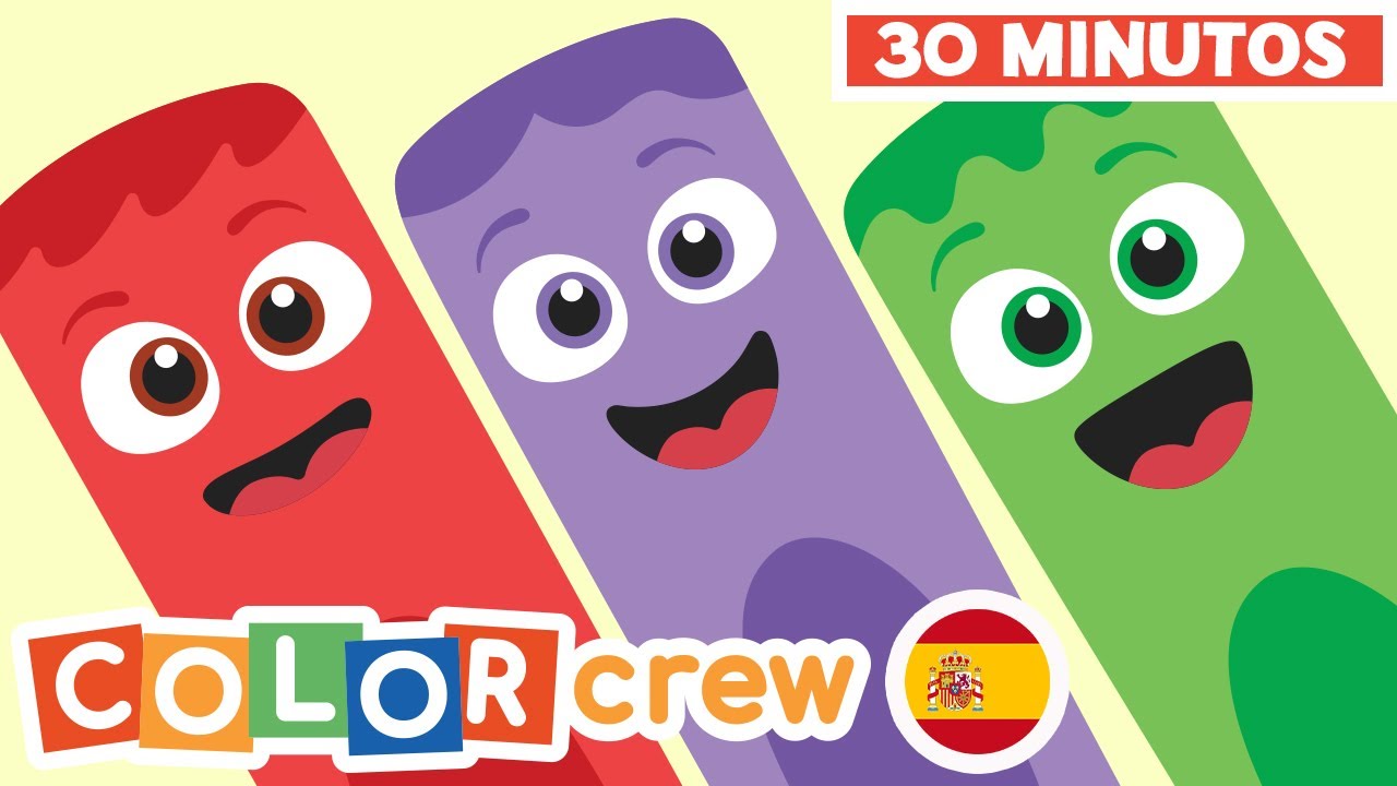 Colores en Español para niños | La Pandilla de Colores | todos los ...