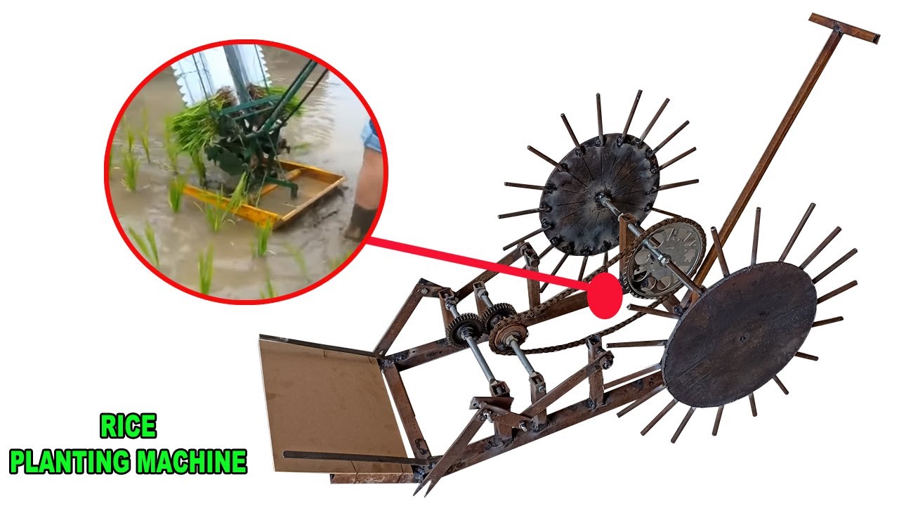 RICE PLANTING MACHINE || MECHANICAL PROJECT || PROJECT SOLUTION - YouTube
