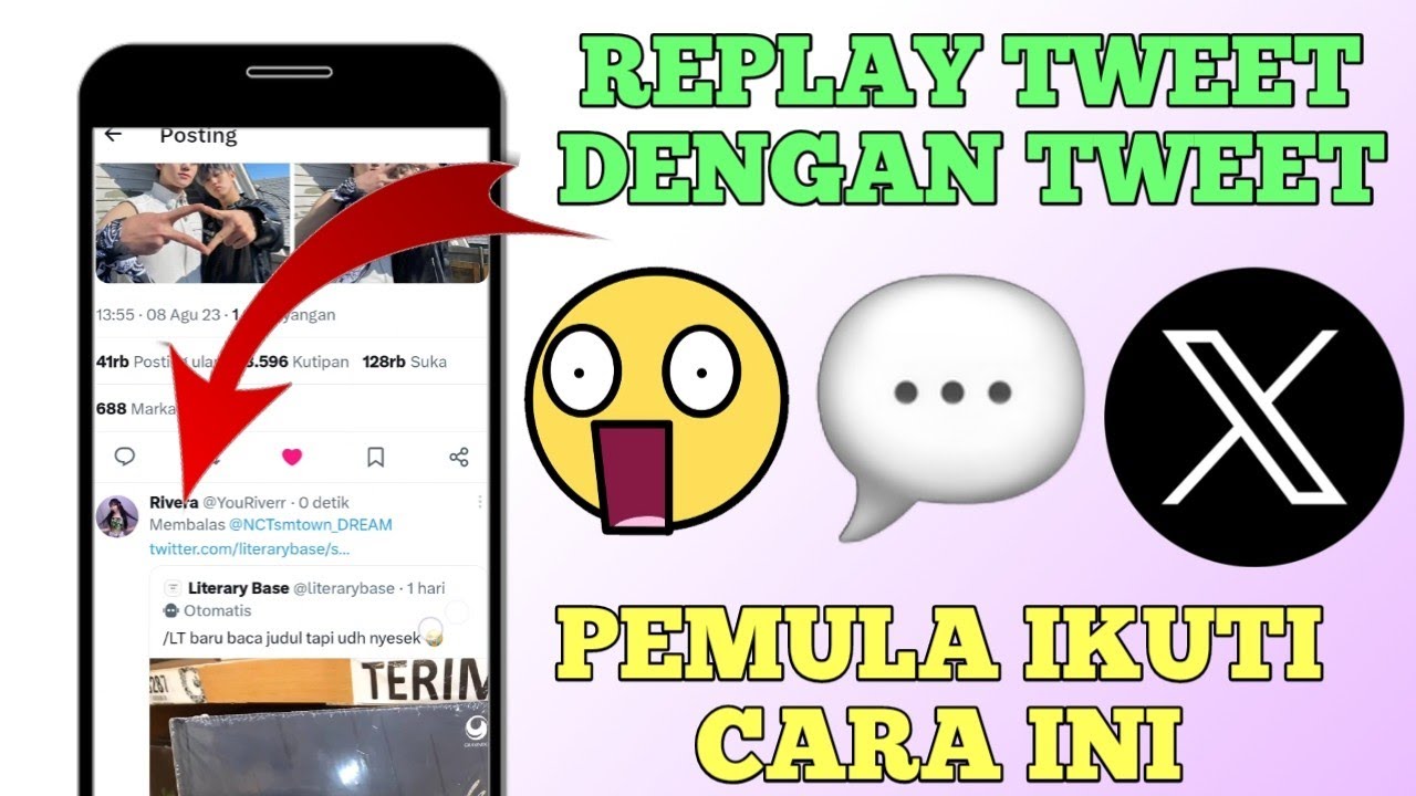 Cara Membalas Tweet dengan Tweet Orang Lain - YouTube